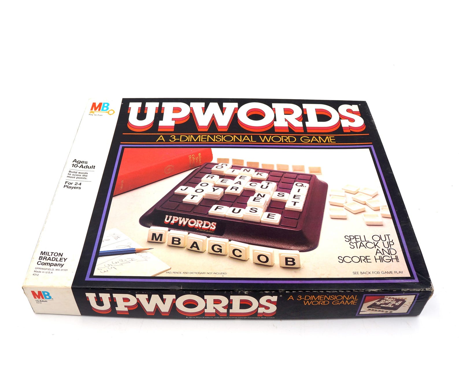 Vintage Upwords Word Board Game Complete 1983 Game Night 1980s 80s - Etsy