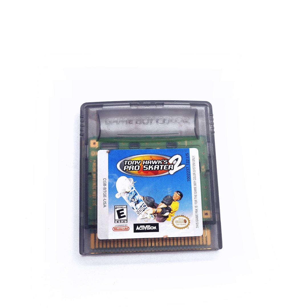 Nintendo Tony Hawk's Pro Skater 2 Gameboy Color Video Game Hawk Gaming ...