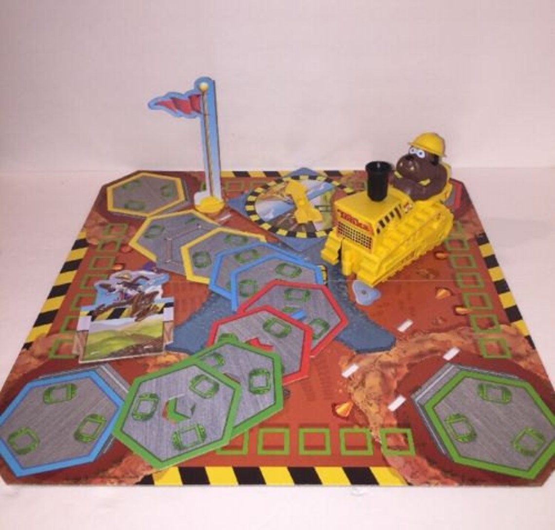 Vintage Bulldog Dozer Board Game Parker Bros 1996 100% | Etsy