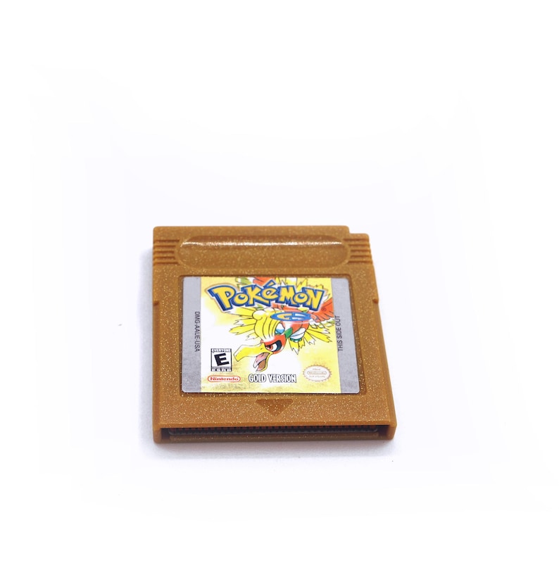Authentic Nintendo Pokemon Gold Version Game Boy Color Video Game 2000 ...