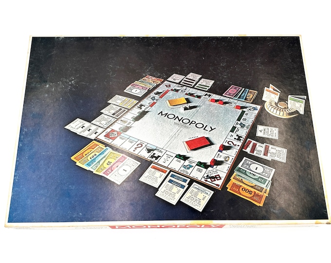 Vintage Monopoly by Parker Brothers 1974 Anniversary Edition 100% ...