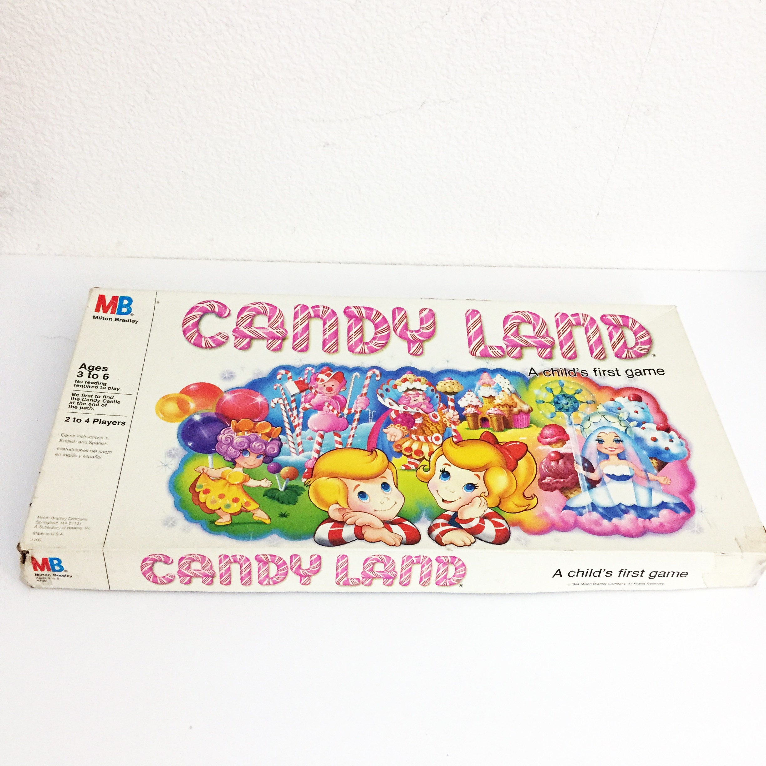 Vintage Original Candy Land Milton Bradley Board Game 1984 | Etsy