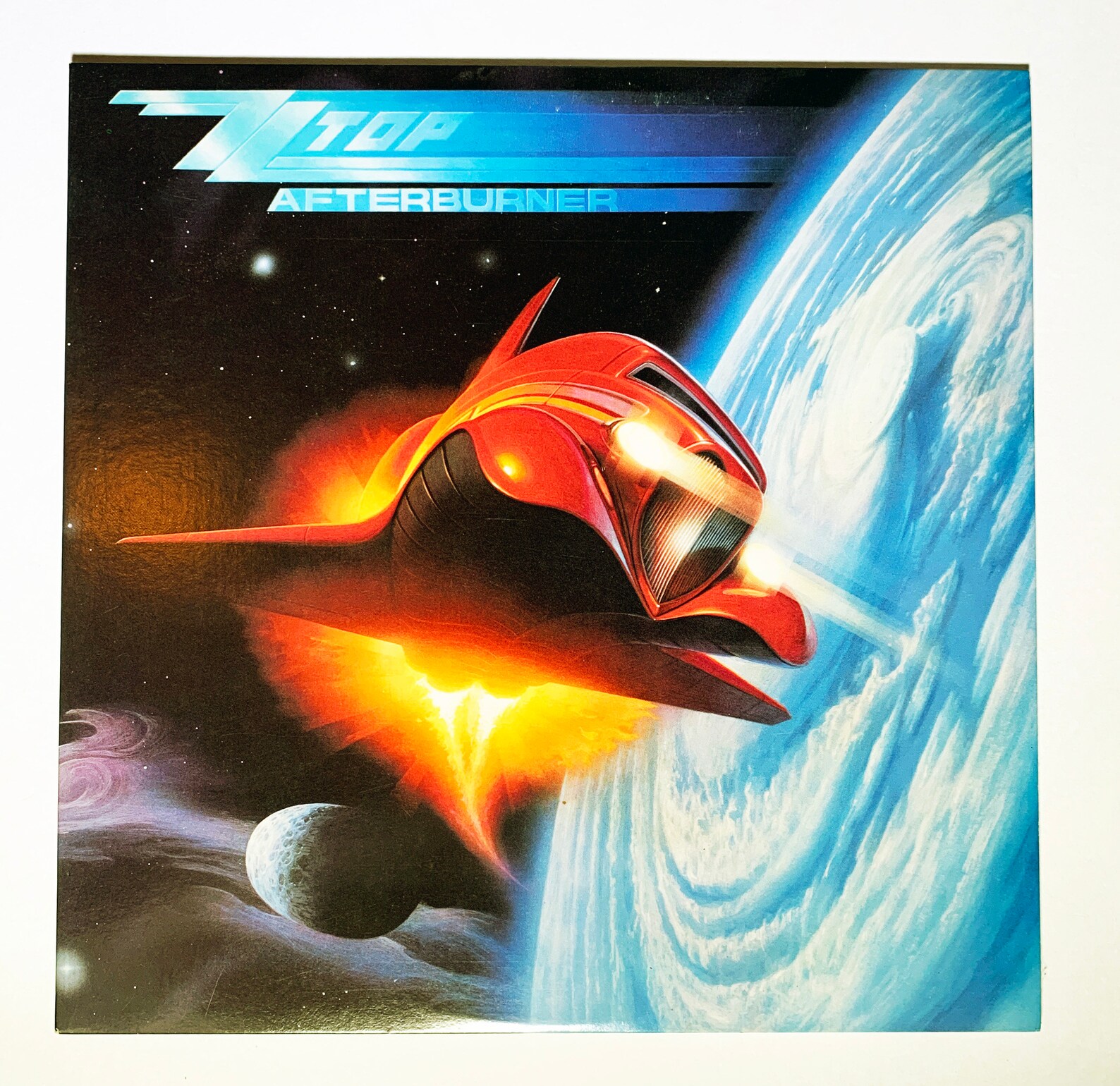 Vintage ZZ Top Afterburner LP Album Record Vinyl LP 12" 1985 80s After ...