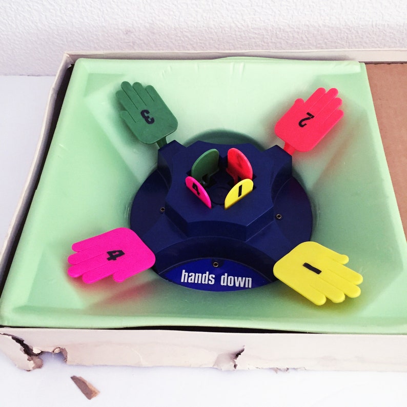 Vintage Hands Down Board Game Original 1964 Complete Multi - Etsy