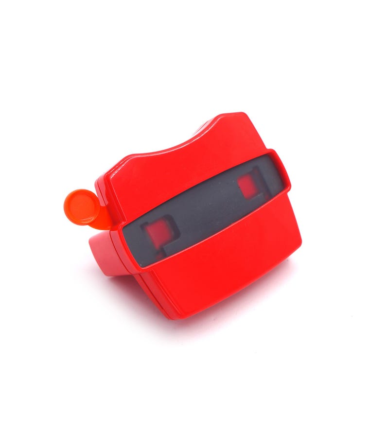 Vintage Red View Master 3D Toyviewmaster View Master Toys Game Viewer ...