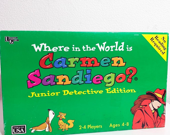 Where in the World is Carmen Sandiego Junior Detective Edition All ...