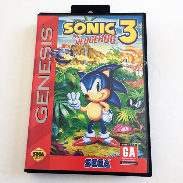 Sonic 3 Complete Sega - Etsy