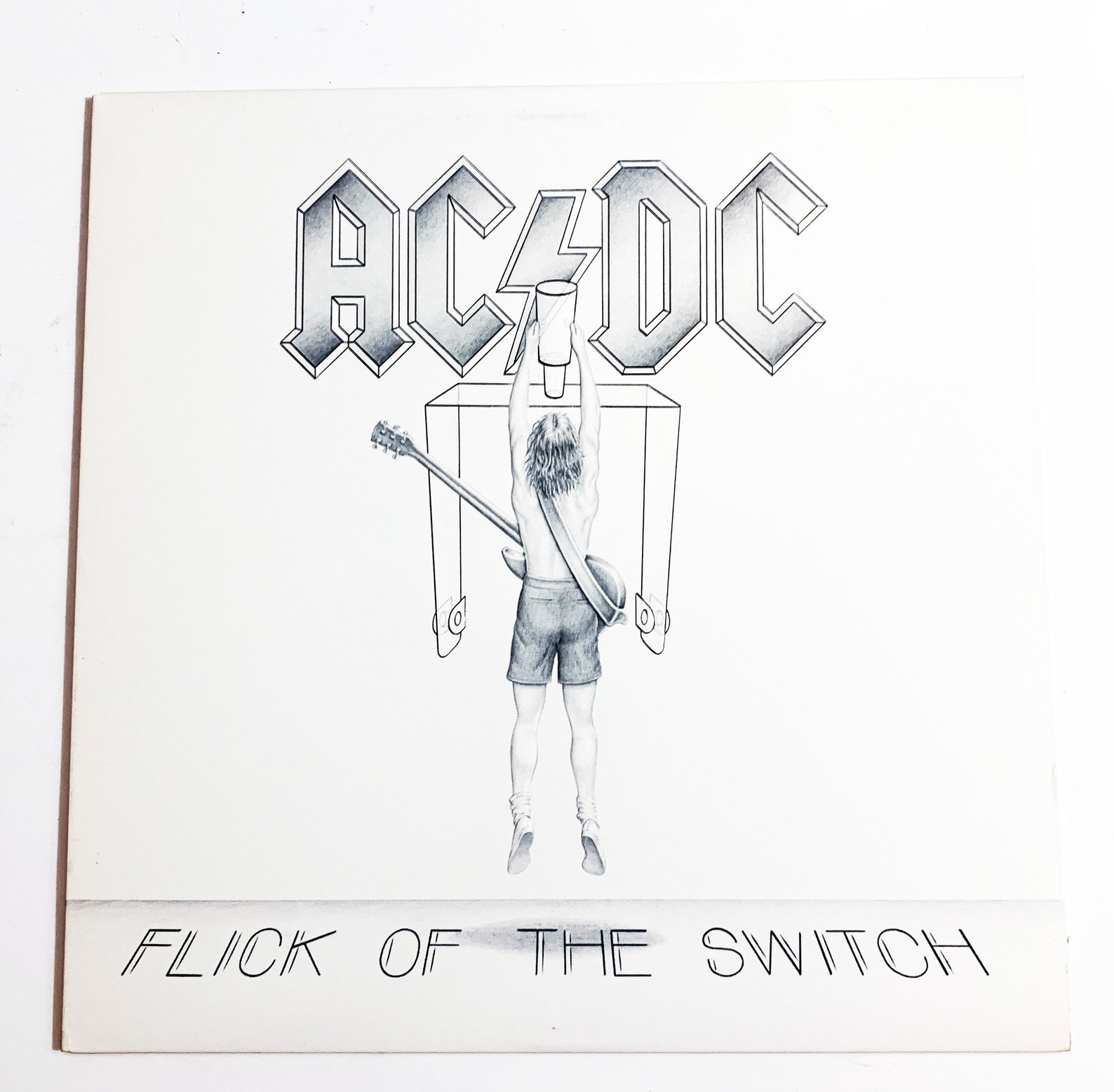 Original AC/DC Flick of the Switch Vinyl Record LP 1983 Album - Etsy