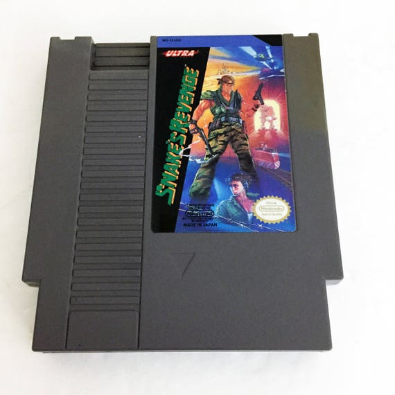 Vintage Snake's Revenge Nintendo NES Video Game Original - Etsy
