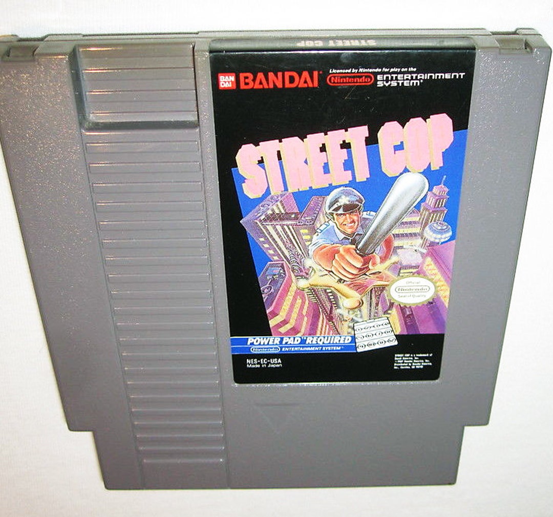 Vintage Nintendo NES Street Cop 1989 Video Game Rare - Etsy