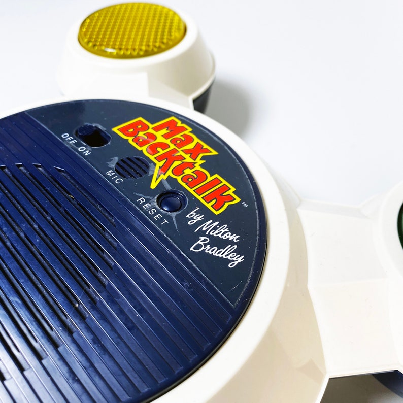 Vintage Max Backtalk Game Electronic Game Toy Tested Works - Etsy