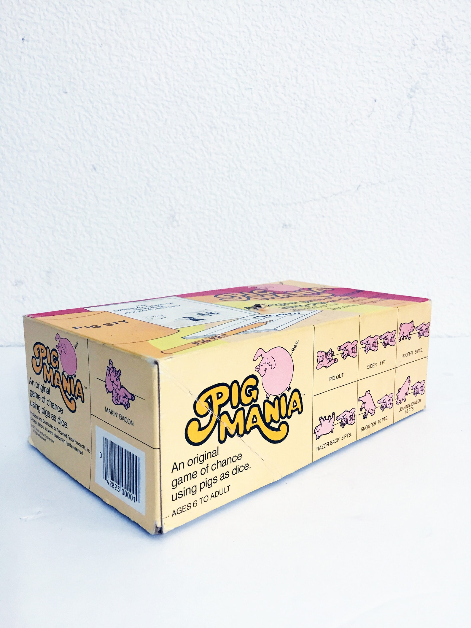 Vintage 1977 Pig Mania Board Game by Parker Brothers Complete - Etsy