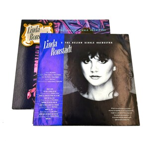 Vintage Linda Ronstadt & the Nelson Riddle Orchestra What's New LP ...