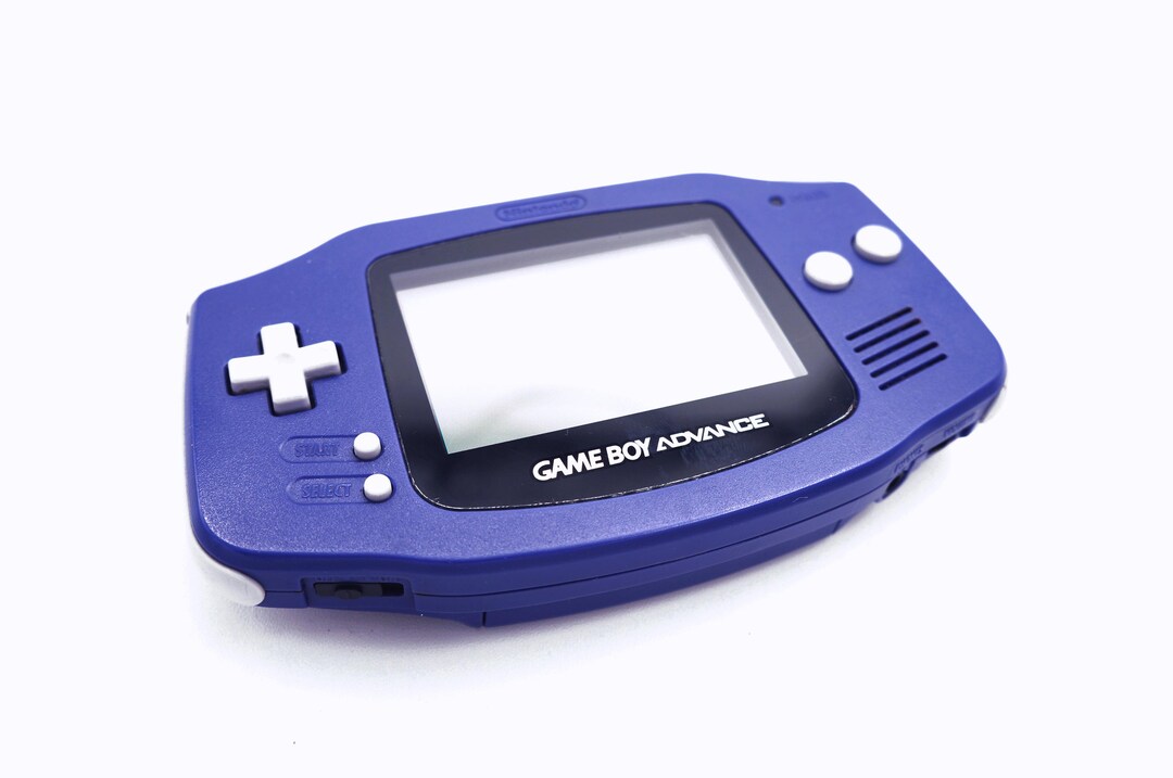 Vintage Original Nintendo Game Boy Advance Console AGB-001 Indigo ...