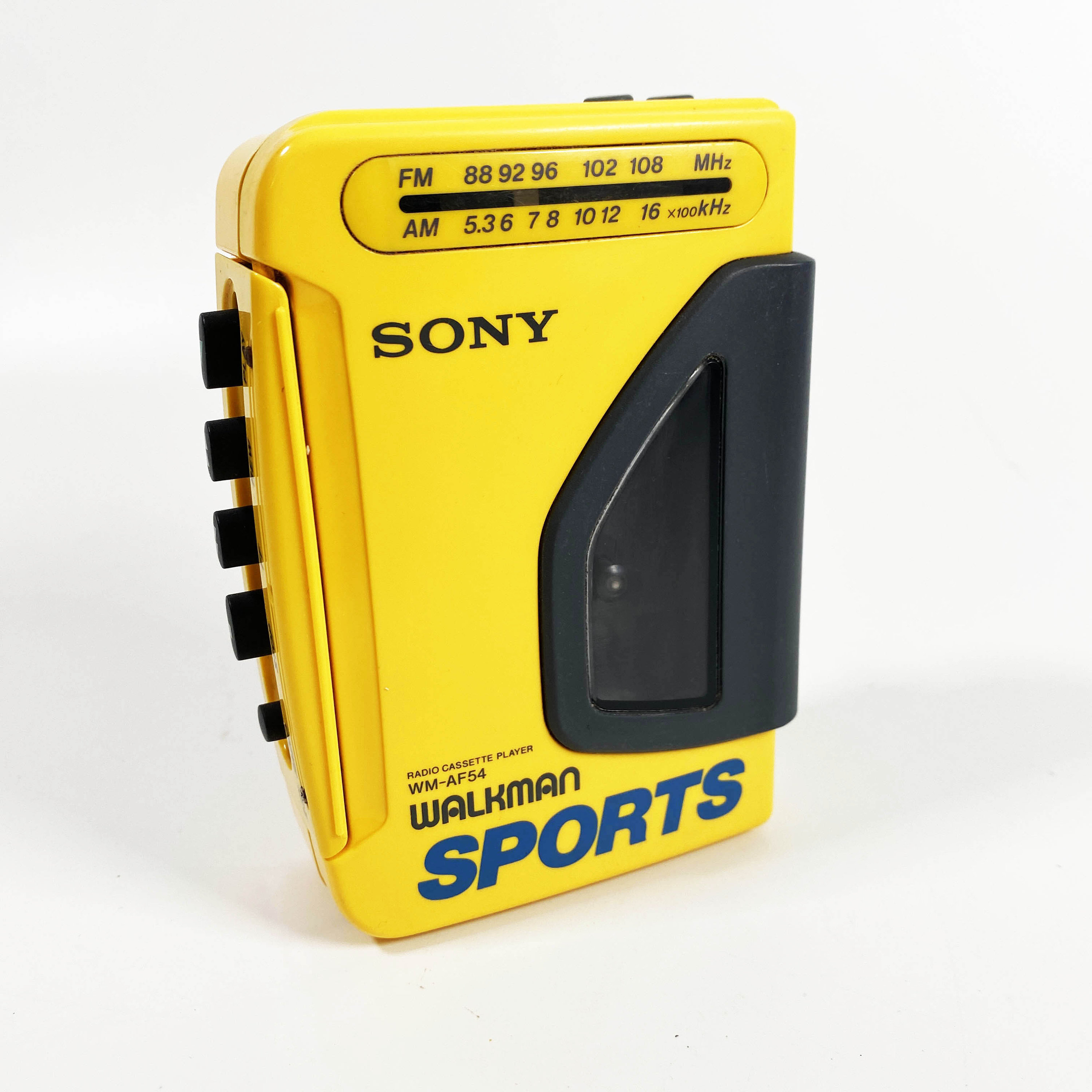 Yellow Walkman Cassette Player