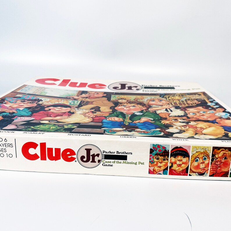 Vintage Clue Jr Case of the Missing Pet Mystery Detective | Etsy