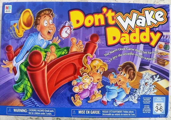 Vintage Don't Wake Daddy Board Game 1996 Toy Parker | Etsy