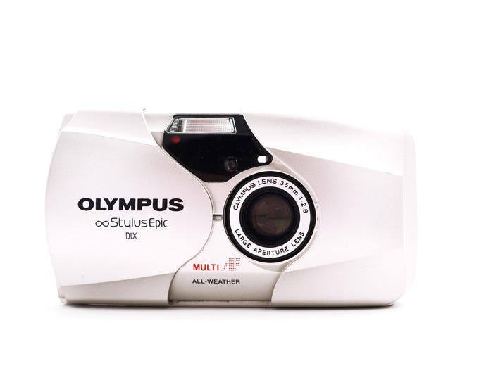 Olympus Stylus Epic DLX Non Zoom Fixed Lens Point and Shoot 35mm Film ...