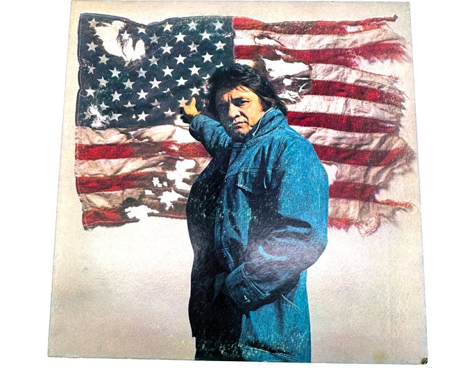 Vintage Johnny Cash Ragged Old Flag Record Album Vinyl LP - Etsy