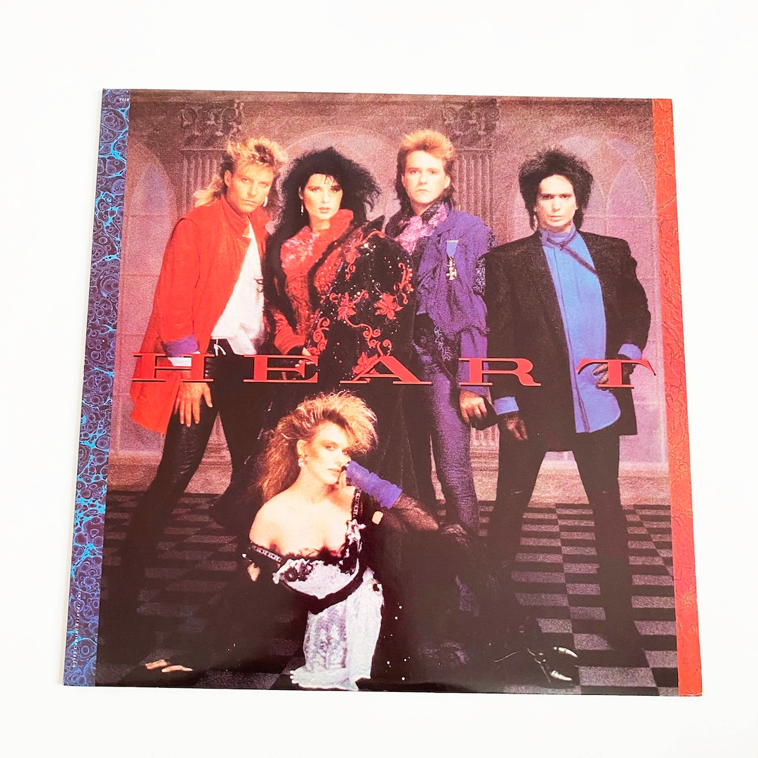 Vintage Heart Self Titled LP Record Vinyl Album 12" Original 1985 ...
