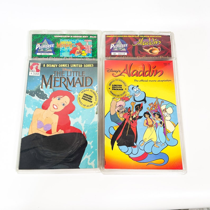 Vintage 1990s the Little Mermaid Aladdin Lion King Disney - Etsy