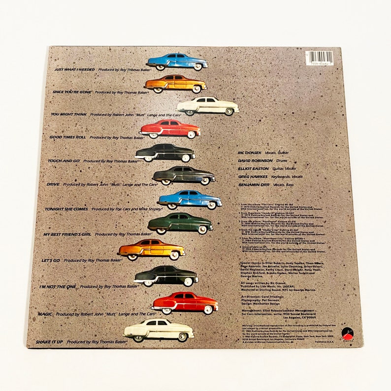 Vintage the Cars Greatest Hits Vinyl LP Record Album 12 - Etsy