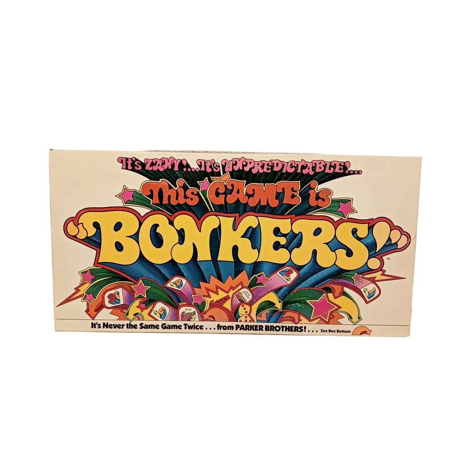 Vintage This Game is Bonkers Brothers 100% Complete Board Game 1970s - Etsy