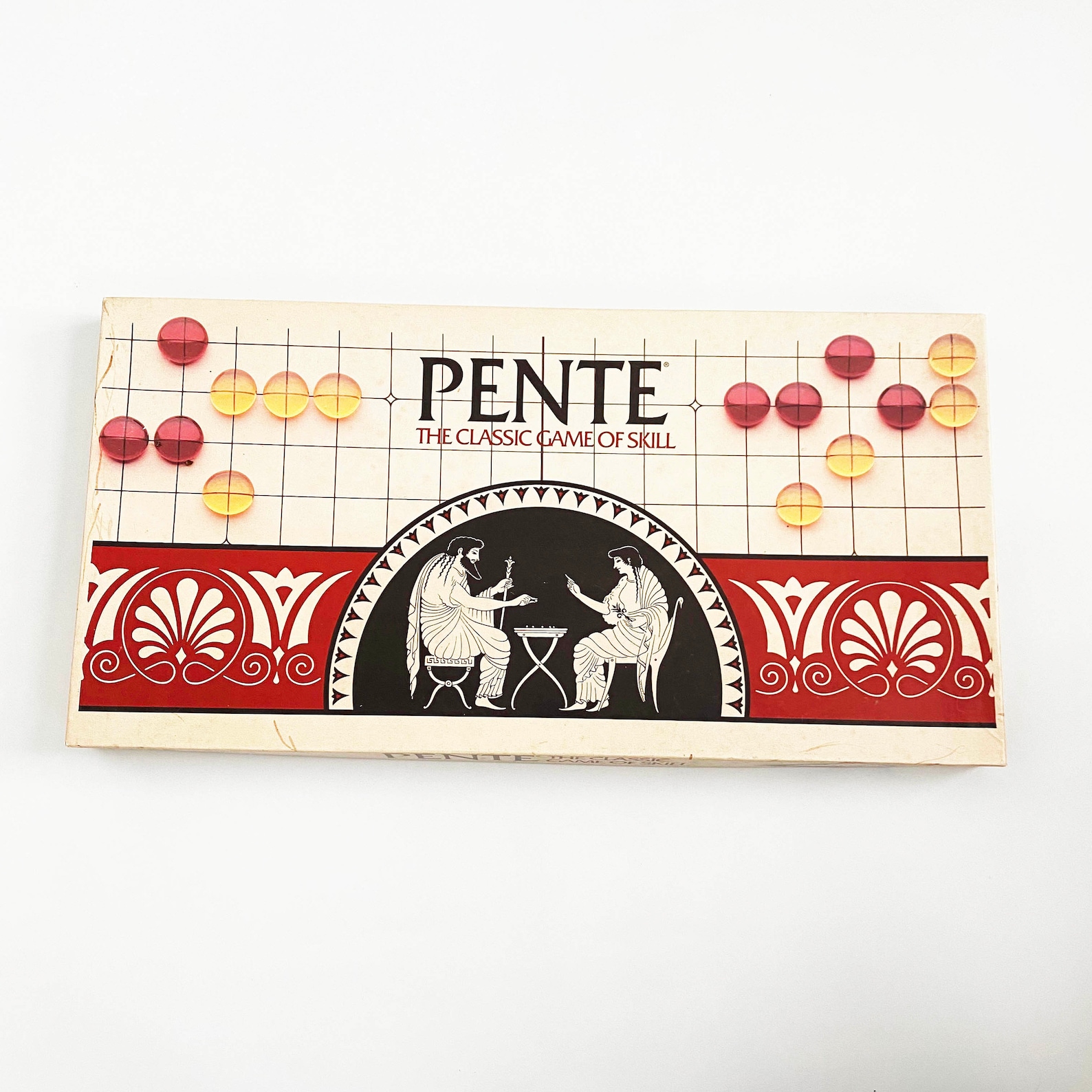 Vintage 1984 Pente Board Game by Parker Brothers 100% Complete Pieces ...