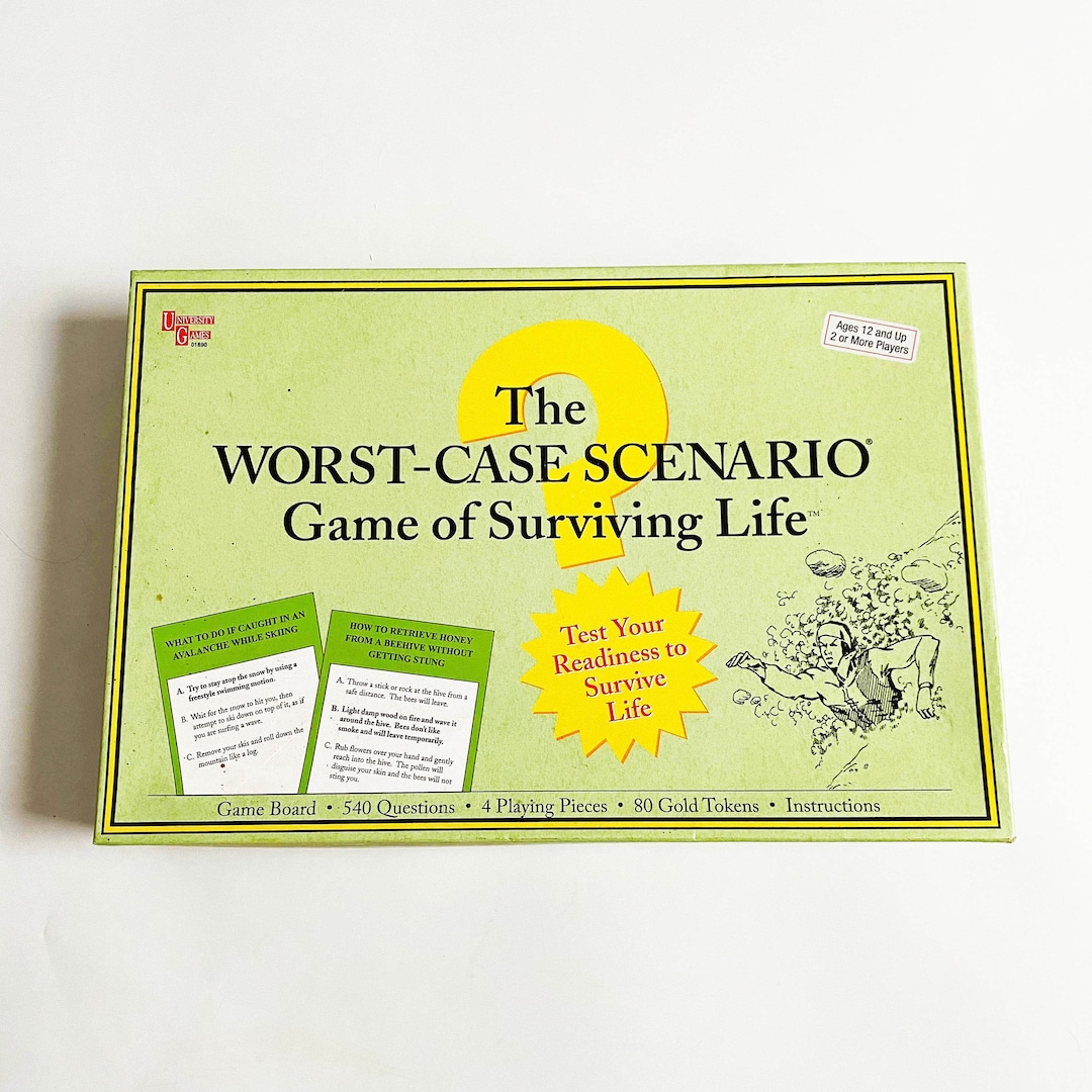 The Worst Case Scenario Game of Surviving Life Survival Game Board Game ...