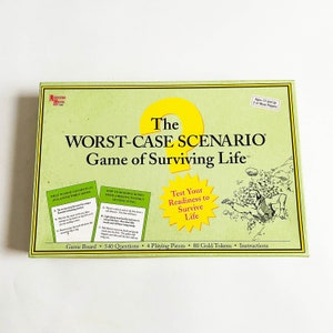 The Worst Case Scenario Game of Surviving Life Survival Game Board Game ...