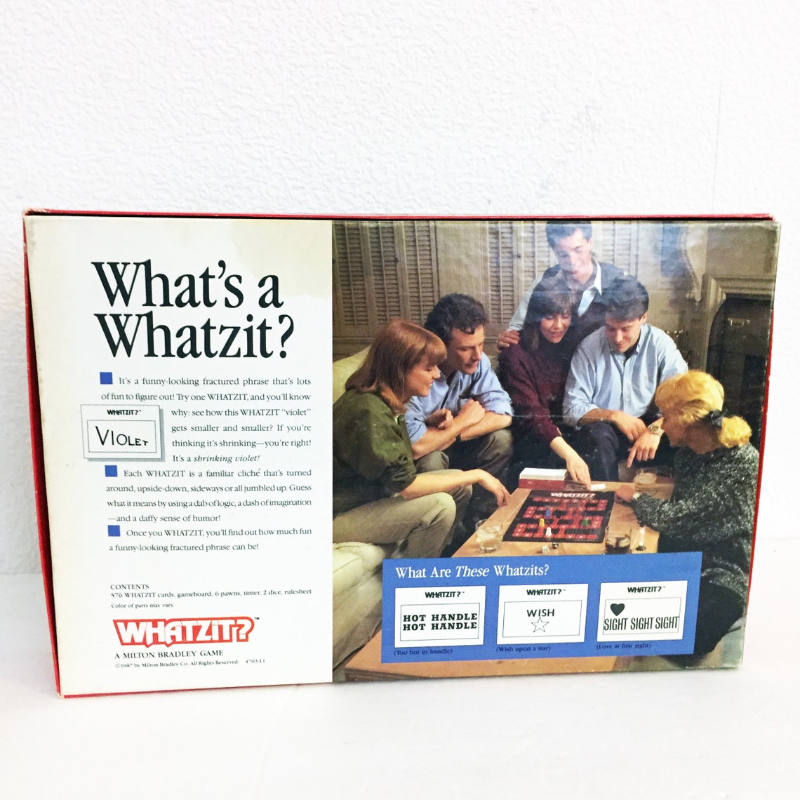 Vintage Milton Bradley Whatzit Board Game of Fractured Phrases | Etsy