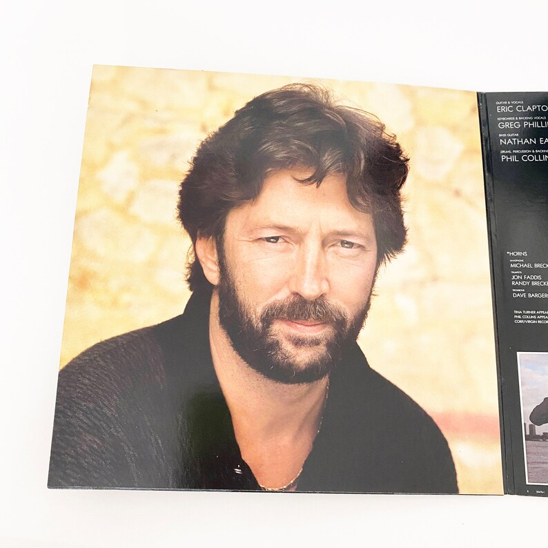 Vintage Original Eric Clapton August Record Album Vinyl 12" 1980s 80s ...