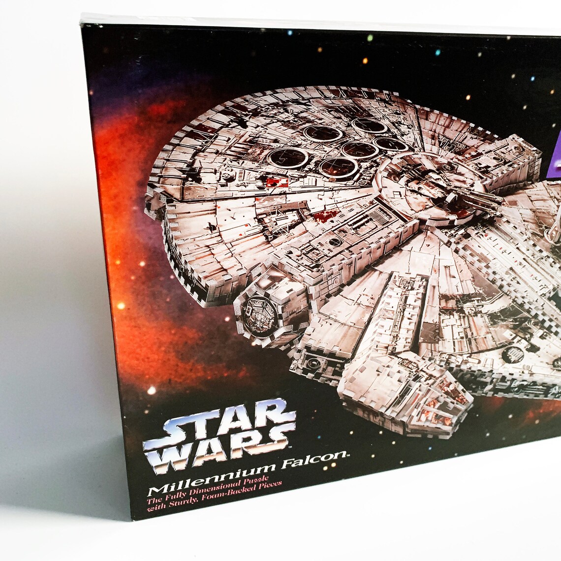 Vintage Star Wars Puzz 3D Millennium Falcon Puzzle 1995 - Etsy