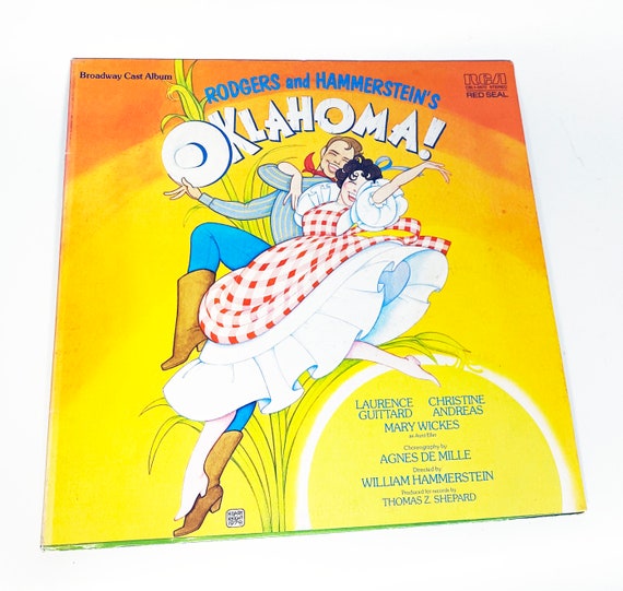 Vintage Oklahoma Broadway Cast Recording Record Vinyl Album | Etsy