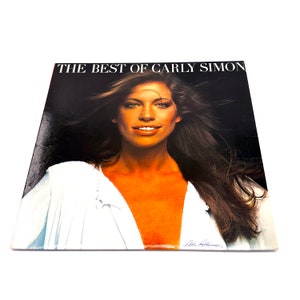 Vintage the Best of Carly Simon Record Vinyl LP Album 1970s 1975 Folk ...