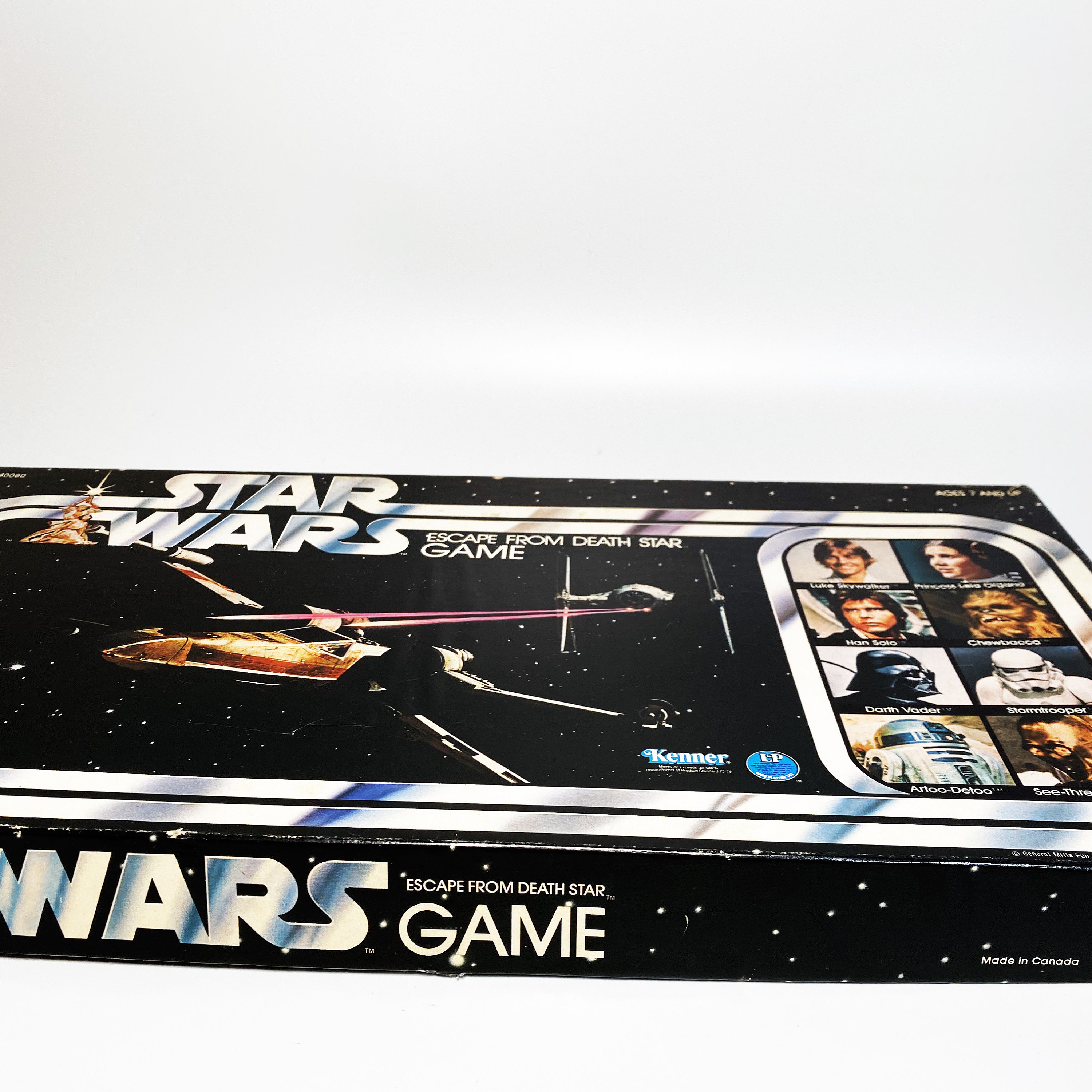 Vintage Star Wars Escape From Death Star Game Board Game 100% Complete ...