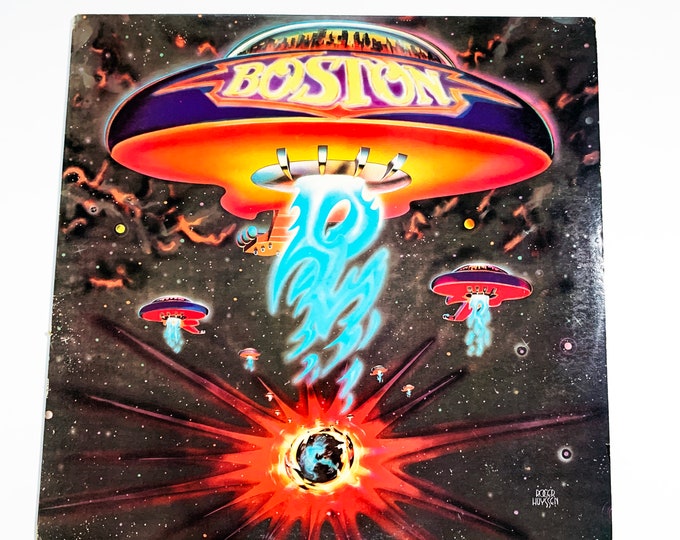 Boston Vintage Vinyl Album- "don't Look Back" Classic Rock Albums, "don ...
