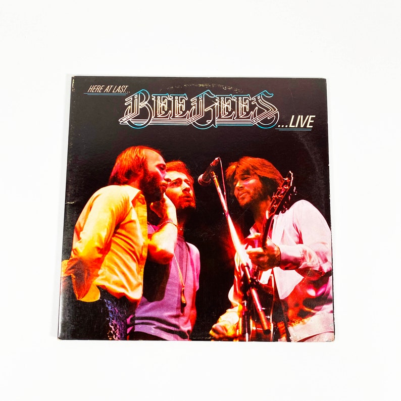 Bee Gees Here at Last Live LP (1970s Disco Vinyl Record) - Etsy