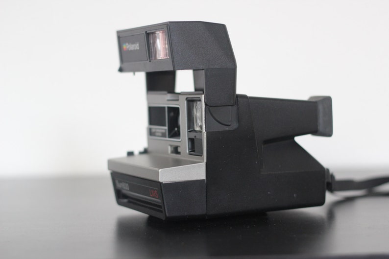 Vintage Polaroid Sun 600 Instant Camera With Strap 1980s | Etsy