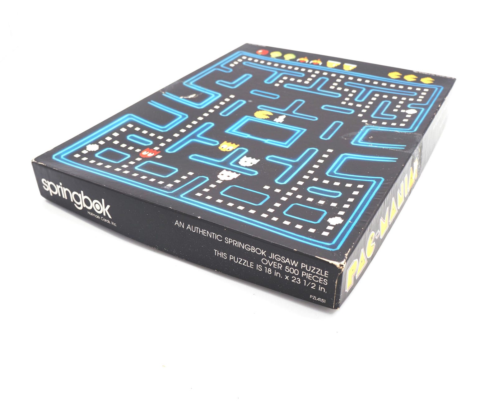 Vintage 1982 Springbok Pac-man Pac-mania Jigsaw Puzzle 80's Complete ...