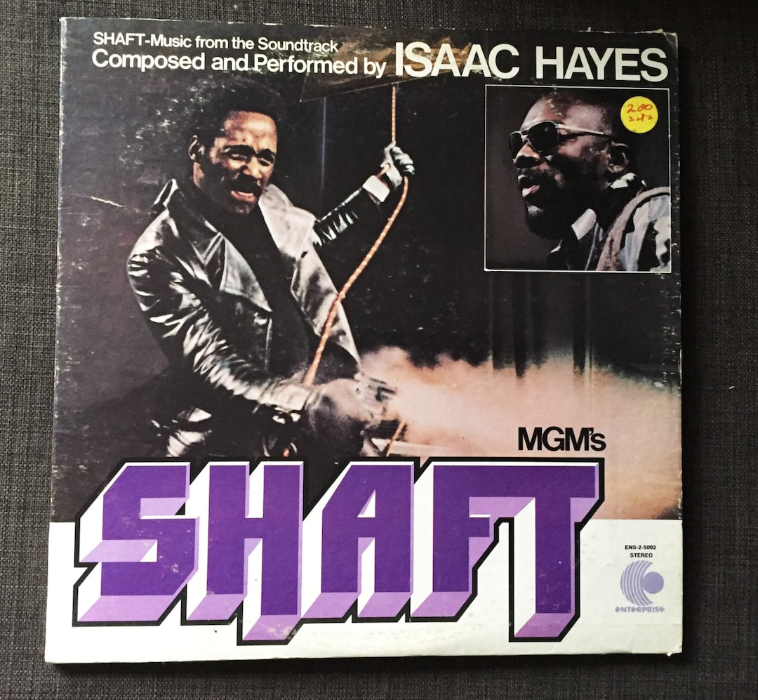 Vintage Shaft Movie Soundtrack Double LP Record Album Vinyl 1971 Rare ...