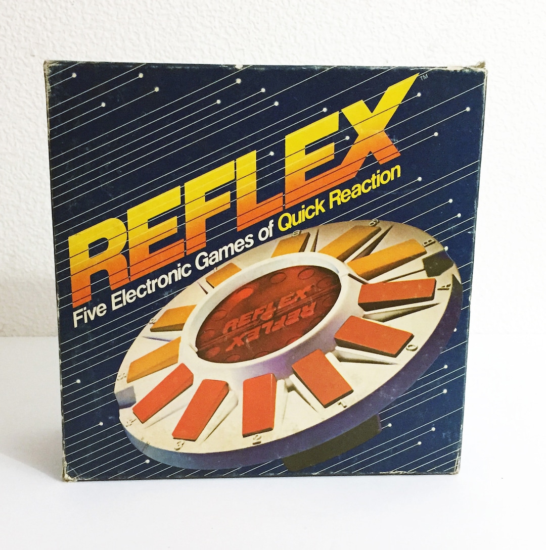 Vintage Reflex Game Complete by Parker Brothers Classic Board Quick ...