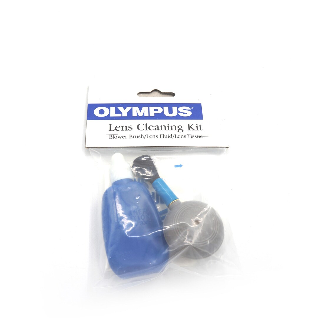 Olympus Lens Cleaning Kit Camera Cleaning Brush New Old Stock Sealed ...