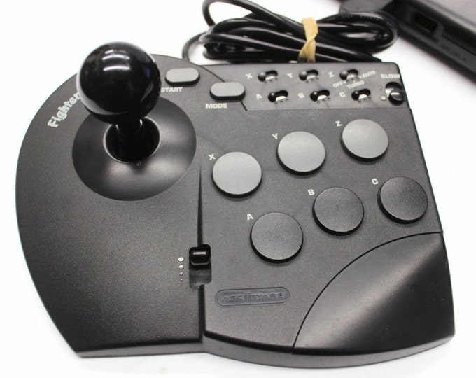 Vintage Sega Genesis Fighter Stick SG-6 Joystick Controller - Etsy