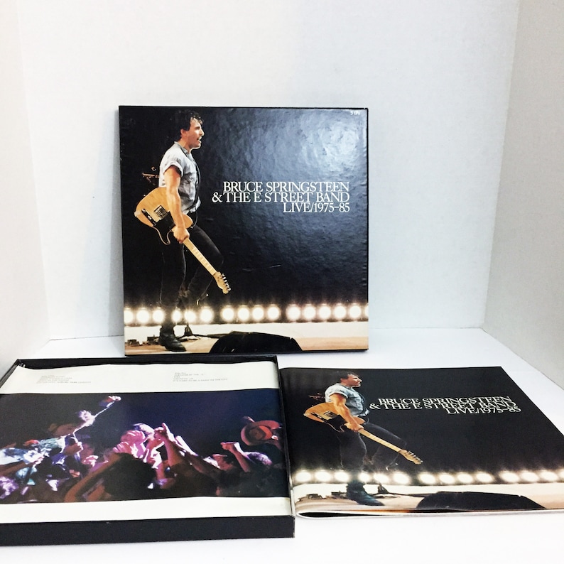 Vintage Bruce Springsteen Live 5 LP Box Set 1975-85 Vinyl LP Record ...