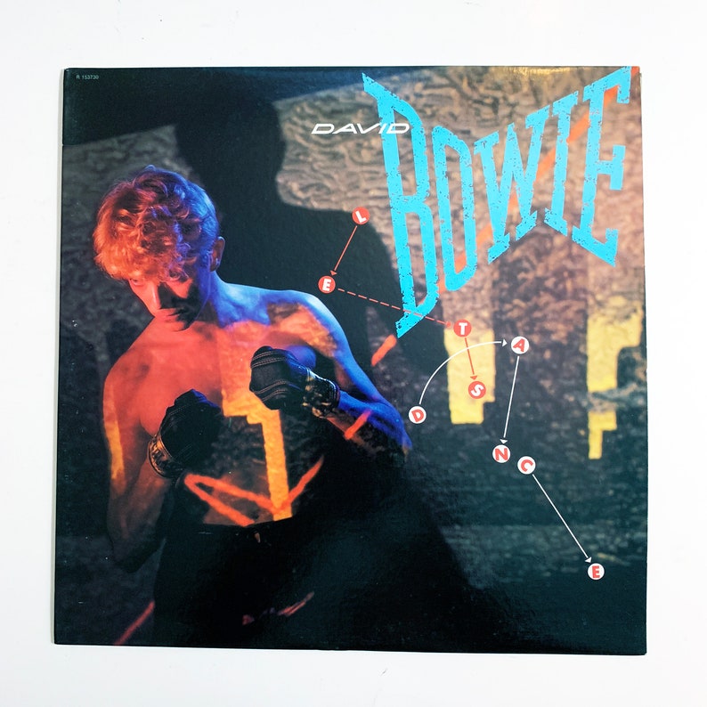 Vintage Original David Bowie Lets Dance Vinyl Record LP 1983 - Etsy