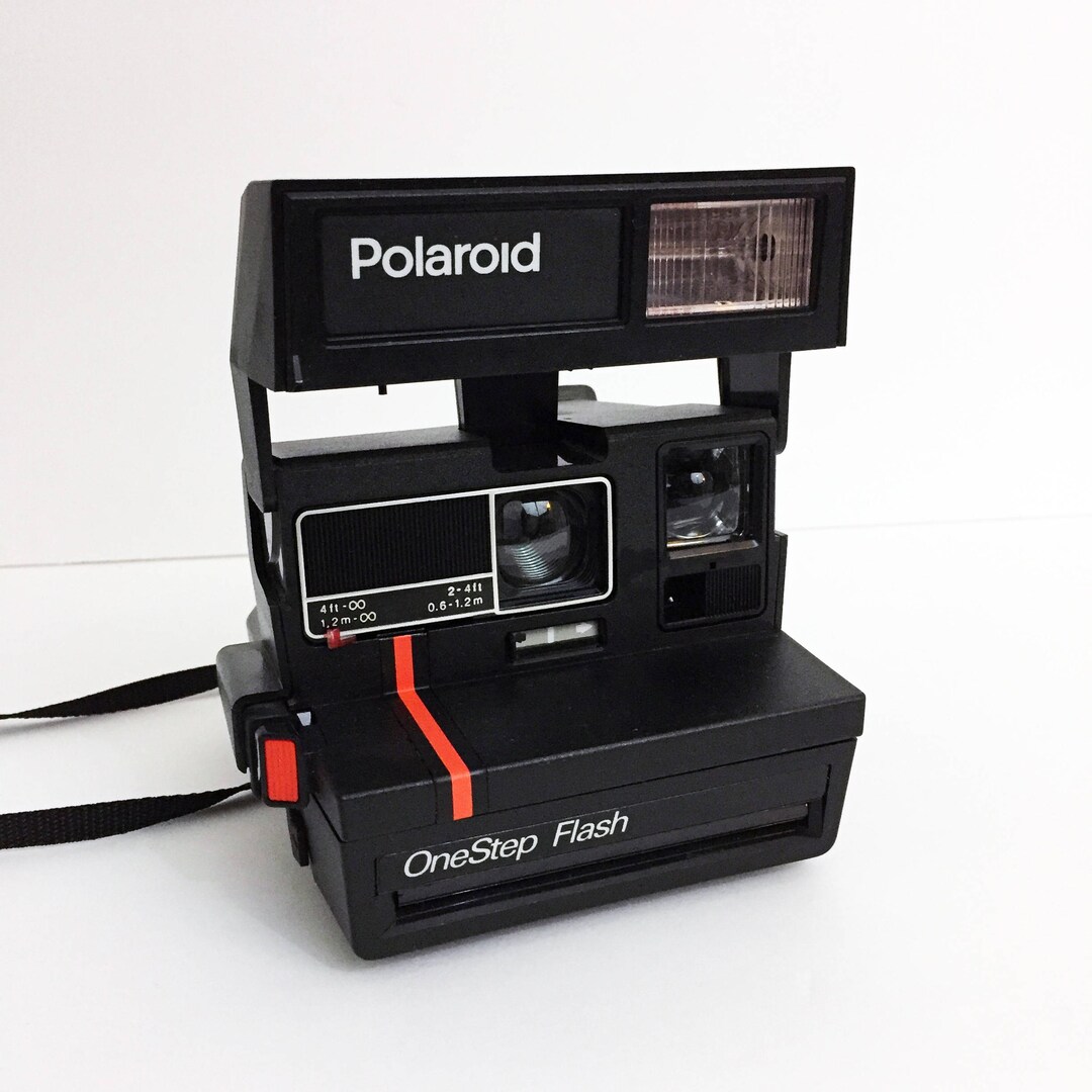 Vintage Polaroid 600 Onestep One Step Flash Instant Camera Tested Photo ...