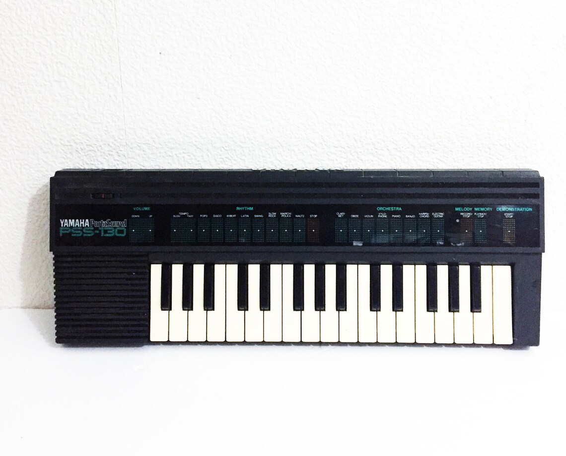 Vintage Yamaha PSS-130 80s Music Synth Keyboard Circuit - Etsy