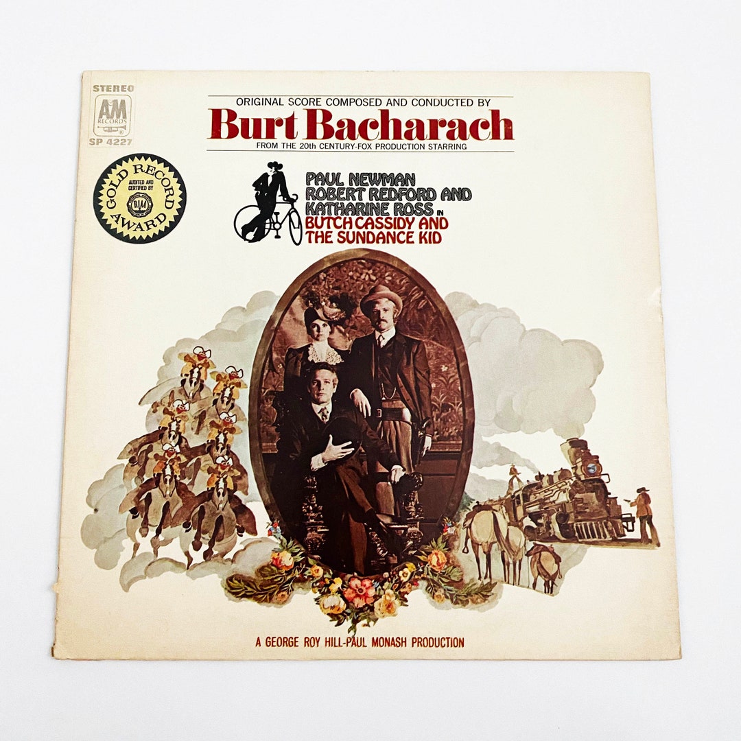 Vintage Burt Bacharach Butch Cassidy and the Sundance Kid Soundtrack ...