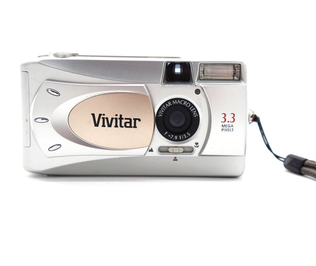 Vintage Vivitar Vivicam 3715 Point and Click Digital Camera 3MP Tested ...